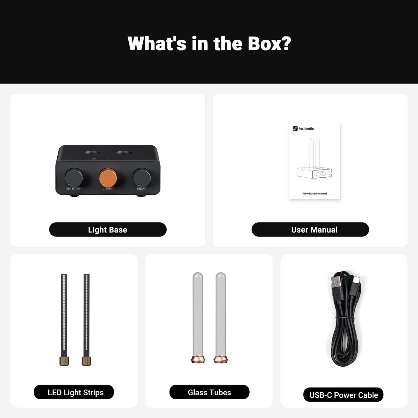 Fosi Audio Music Rhythm Visualizer Light