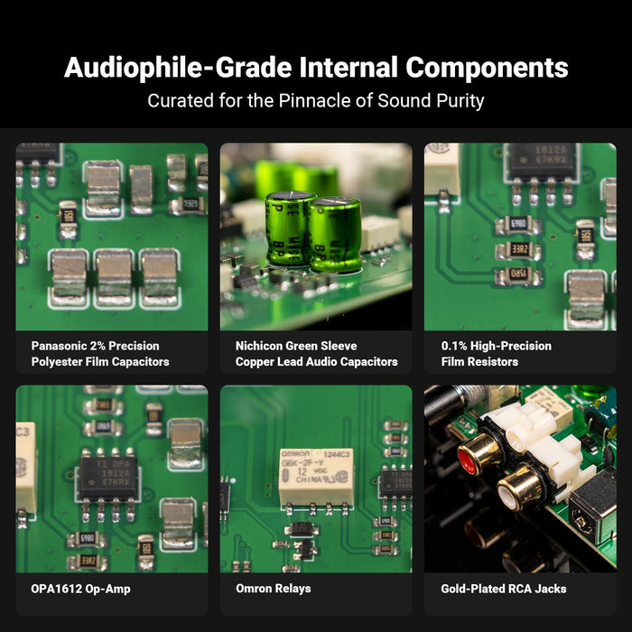 Fosi Audio Box X5 Phono Preamp for Turntable