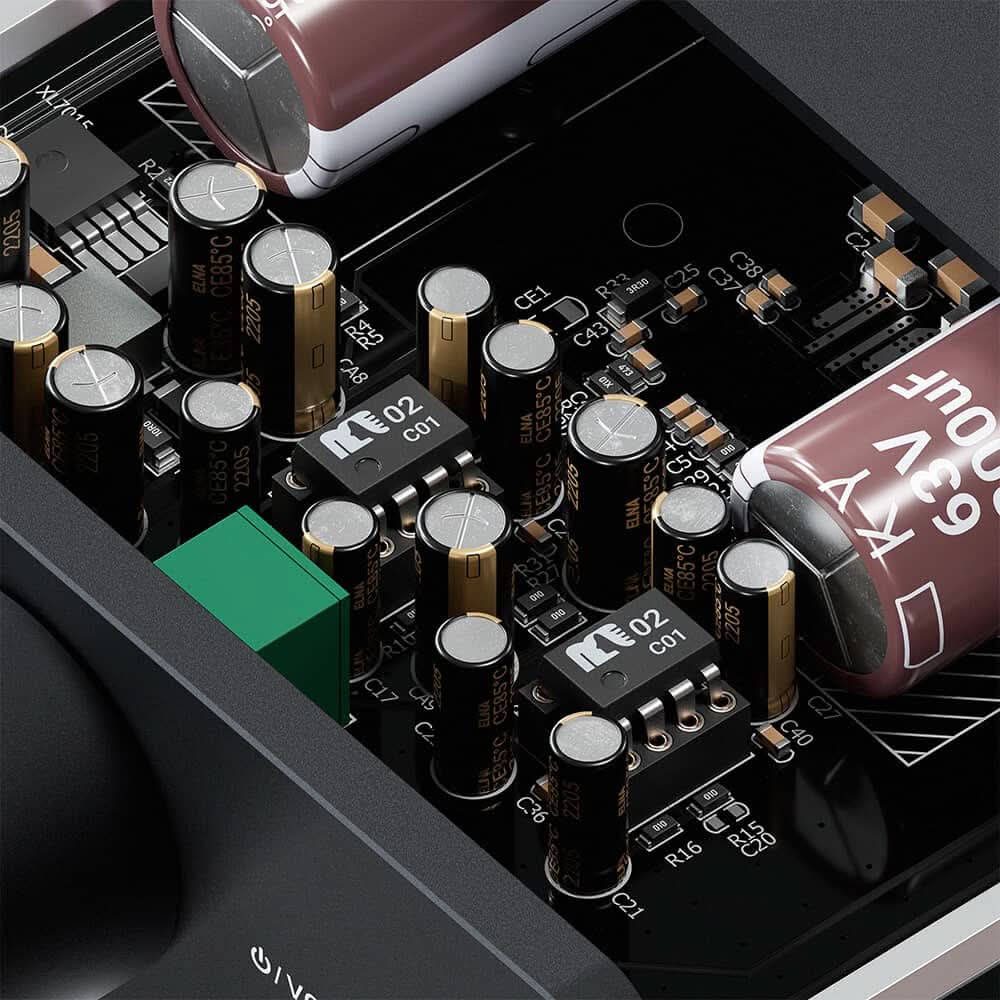 Replaceable BT20A PRO V3 Op-Amp Chips - SS3602, MUSES02, OPA – Fosi Audio