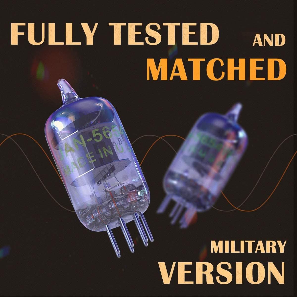 7-Pin Vacuum Tubes 5654W Upgrade – 6AK5 6J1 6J1P EF95 6k4 – Fosi Audio